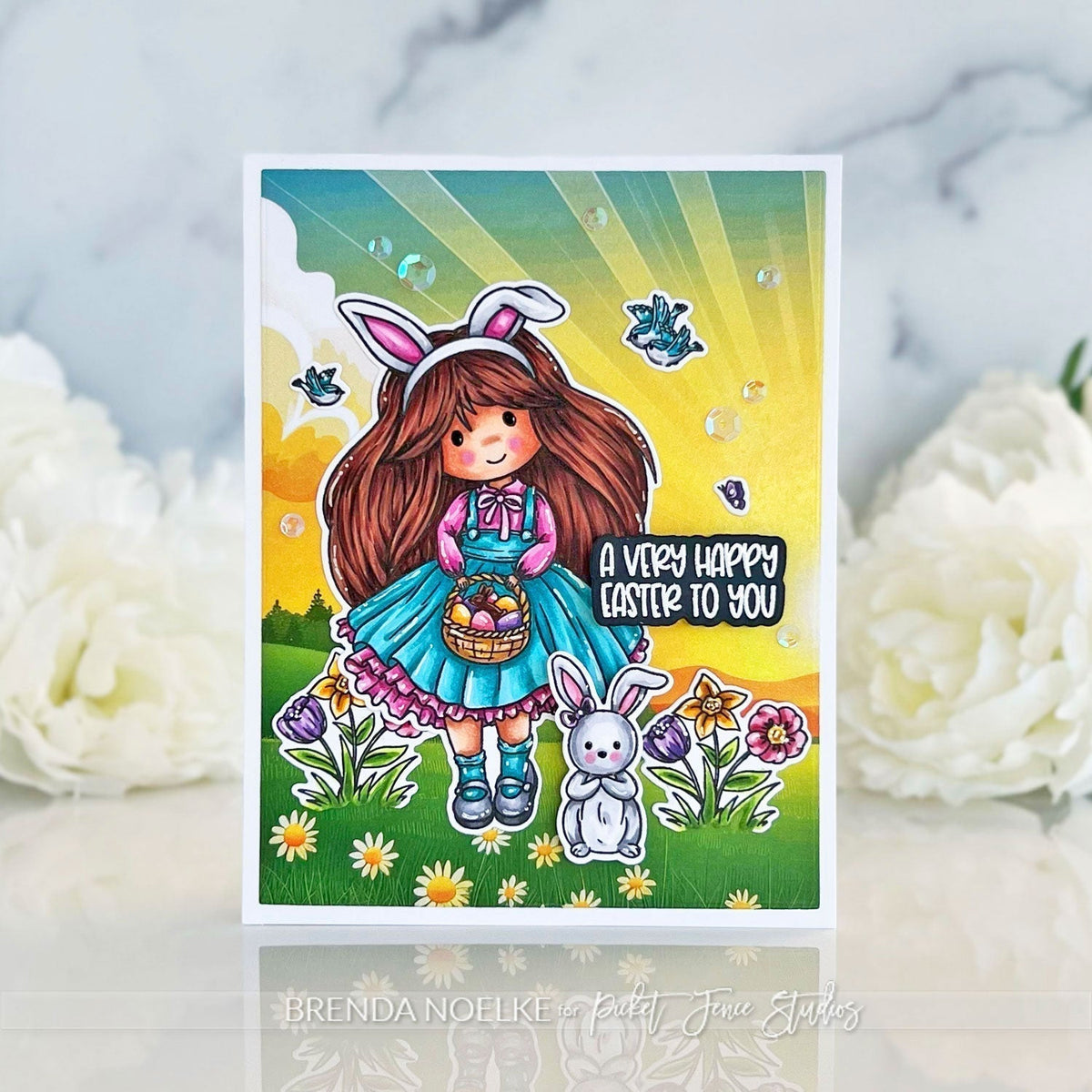 A Very Happy Easter to You - Hoppy Poppy – Picket Fence Studios