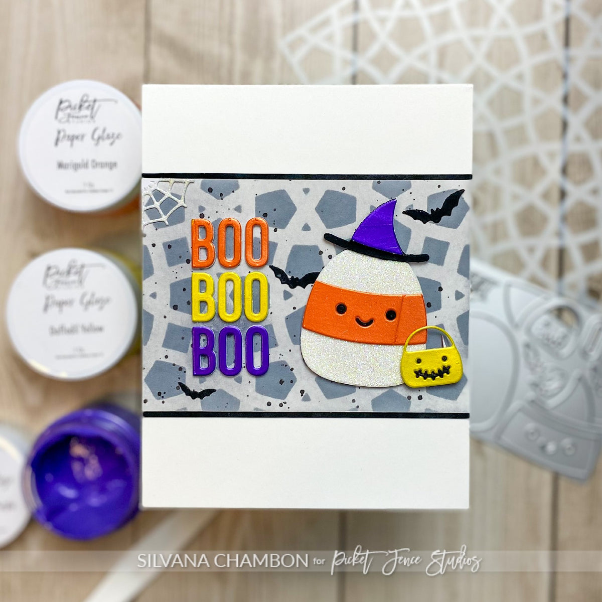 A sweet Halloween card – Picket Fence Studios