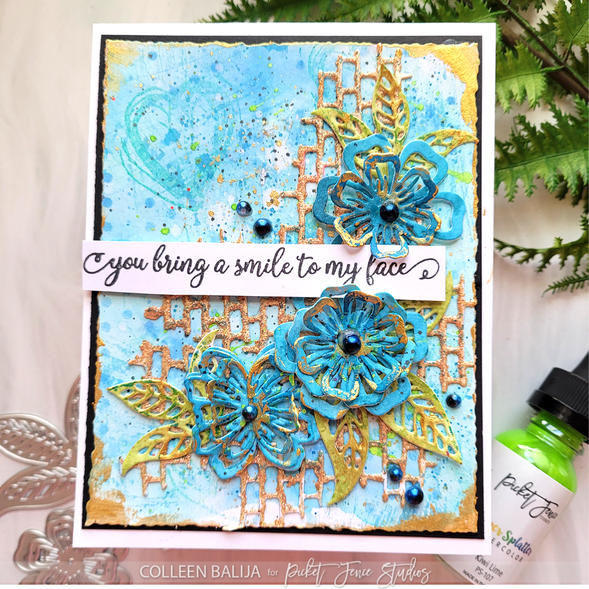 Mixed Media Flowers - Sweet Cherry Blossoms – Picket Fence Studios