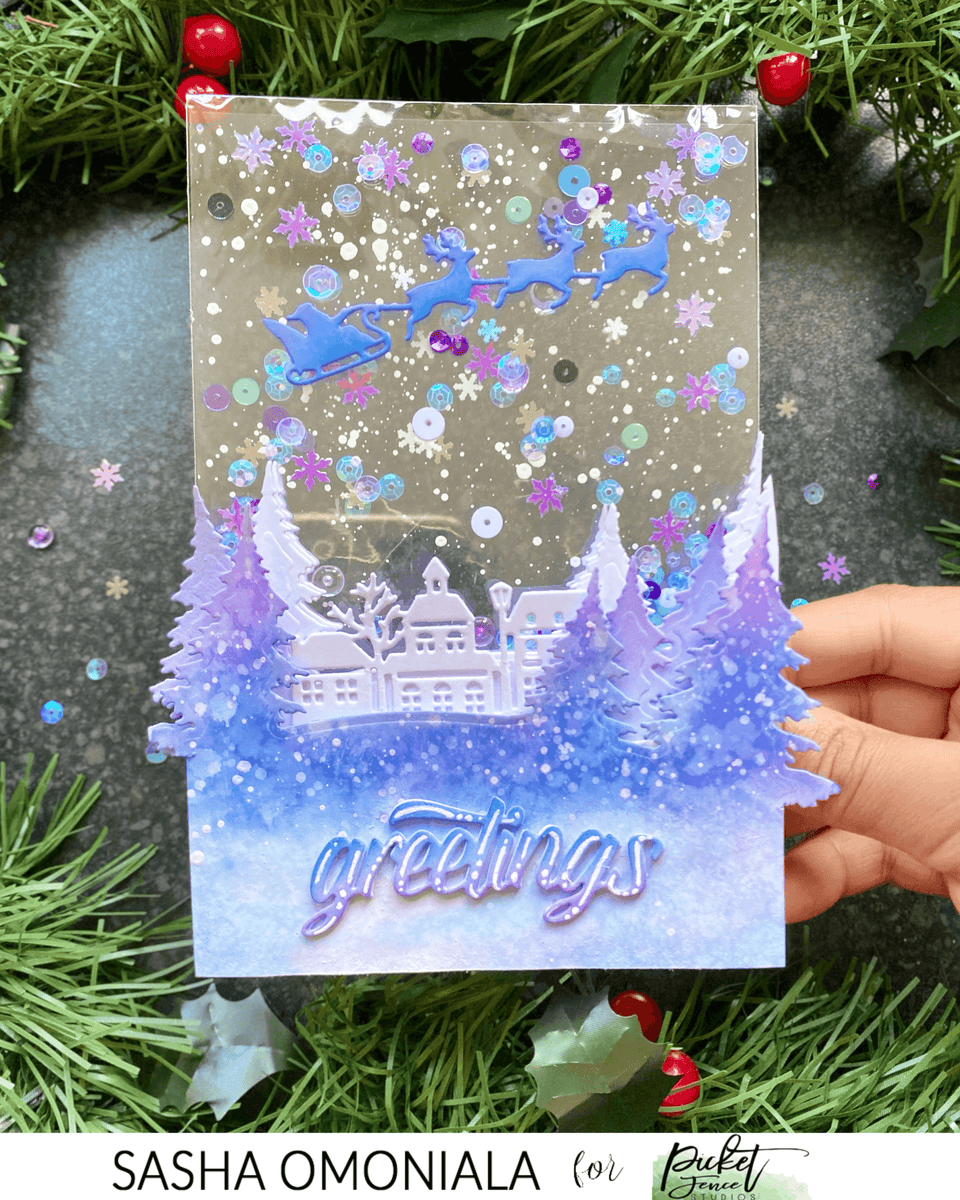 Magical Christmas Shaker! – Picket Fence Studios