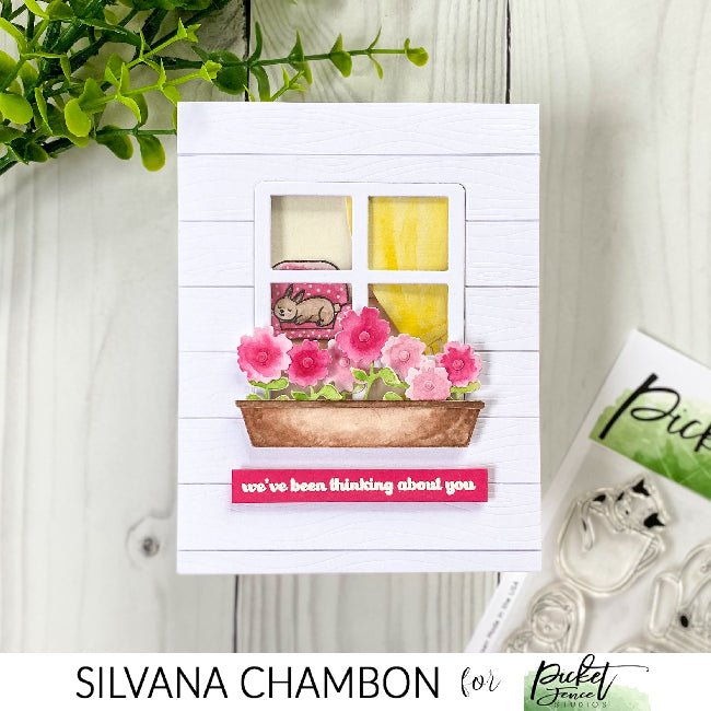 Window see through Card – Picket Fence Studios