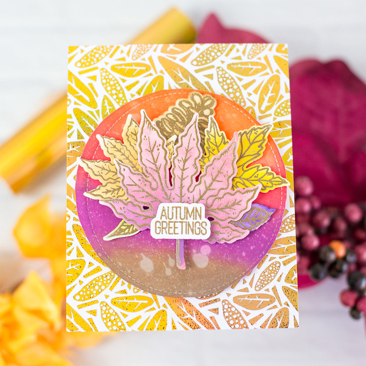 Fabulous Foiling Toner A2 Card Fronts - Fall Fever – Picket Fence Studios