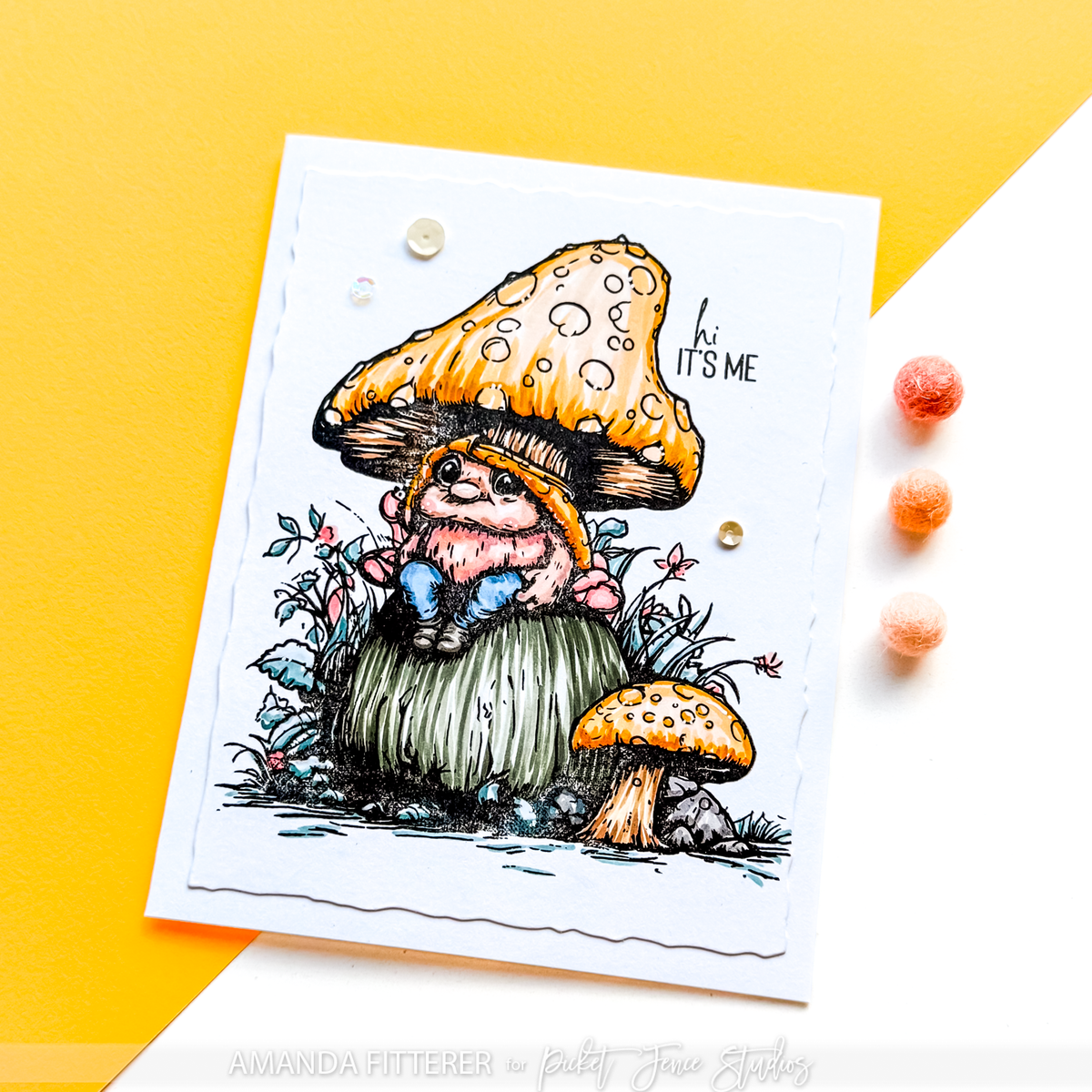 Friendly Fred the Gnome – Picket Fence Studios