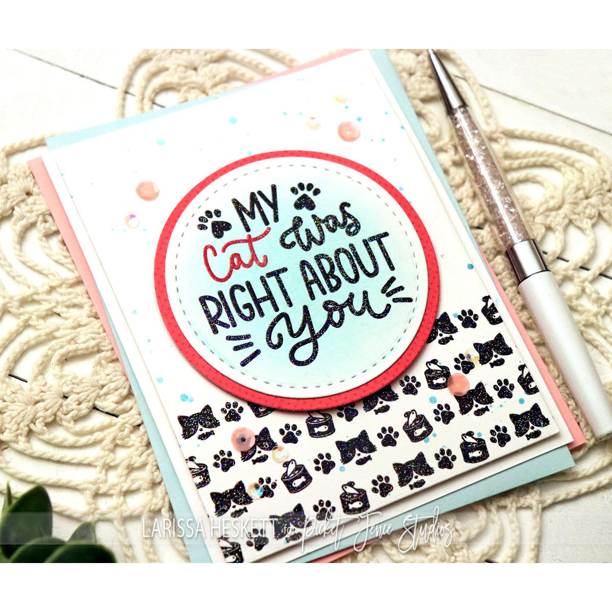 Rectangular Seamless: A Cat's Dream – Picket Fence Studios